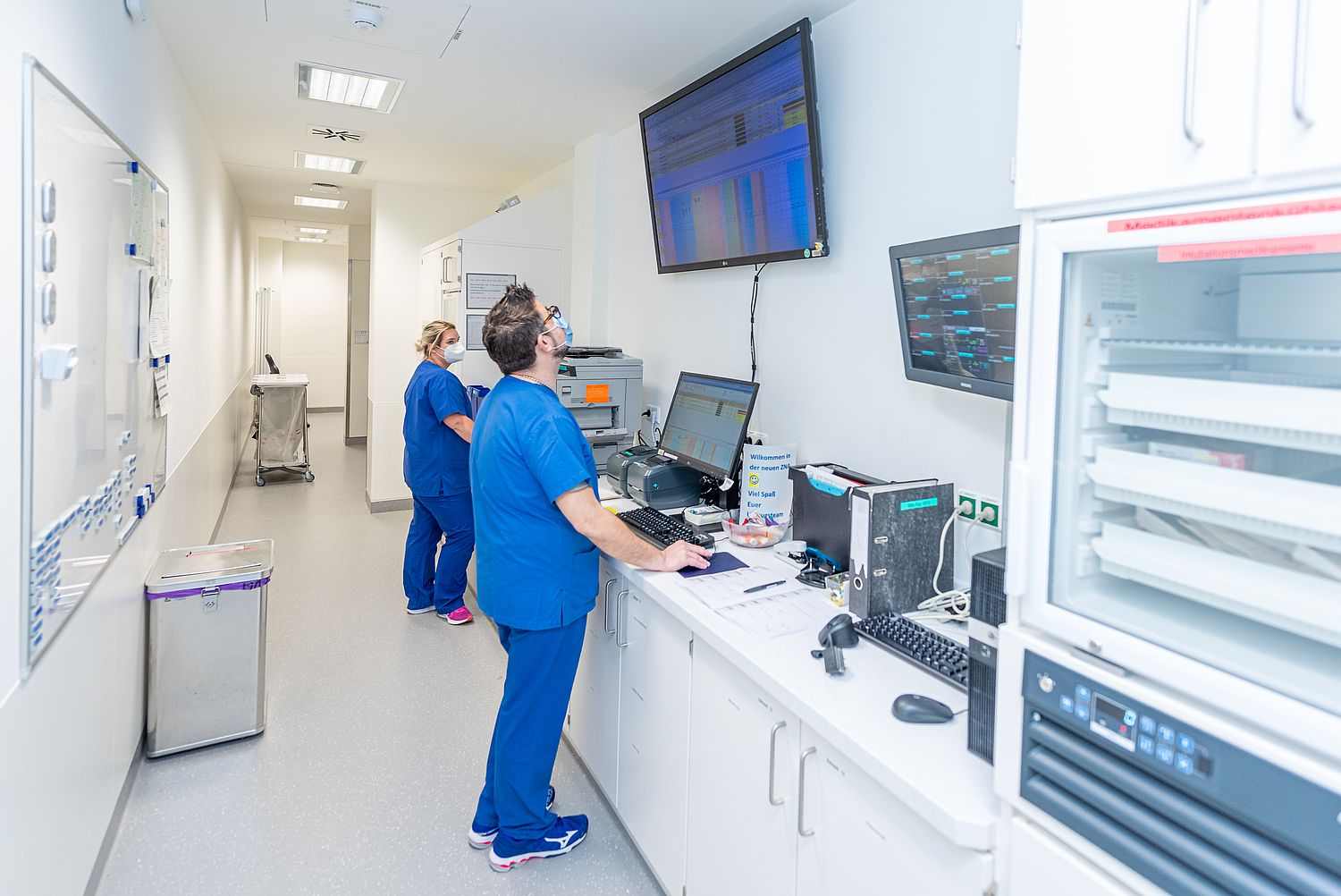 Klinikum Karlsruhe: Zentrale Notaufnahme im Klinikum Karlsruhe bezieht im laufenden Betrieb neue ...